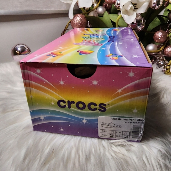 Lisa Frank | Shoes | Crocs Unisexadult Classic Lisa Frank Clogswomen ...